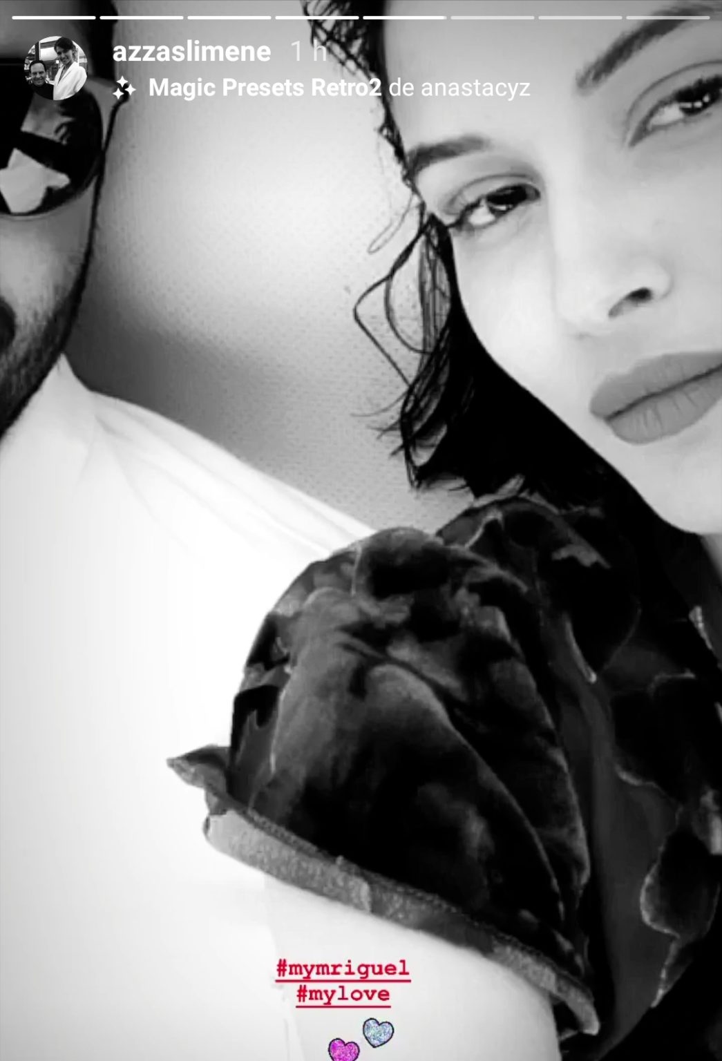 En photo : Azza Slimene s'affiche avec son fiancé - Polture