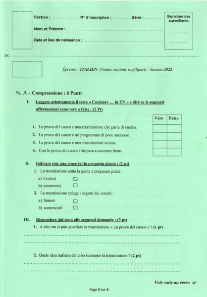 Bac Sciences Expérimentales 2022 : toutes les épreuves de la session ...