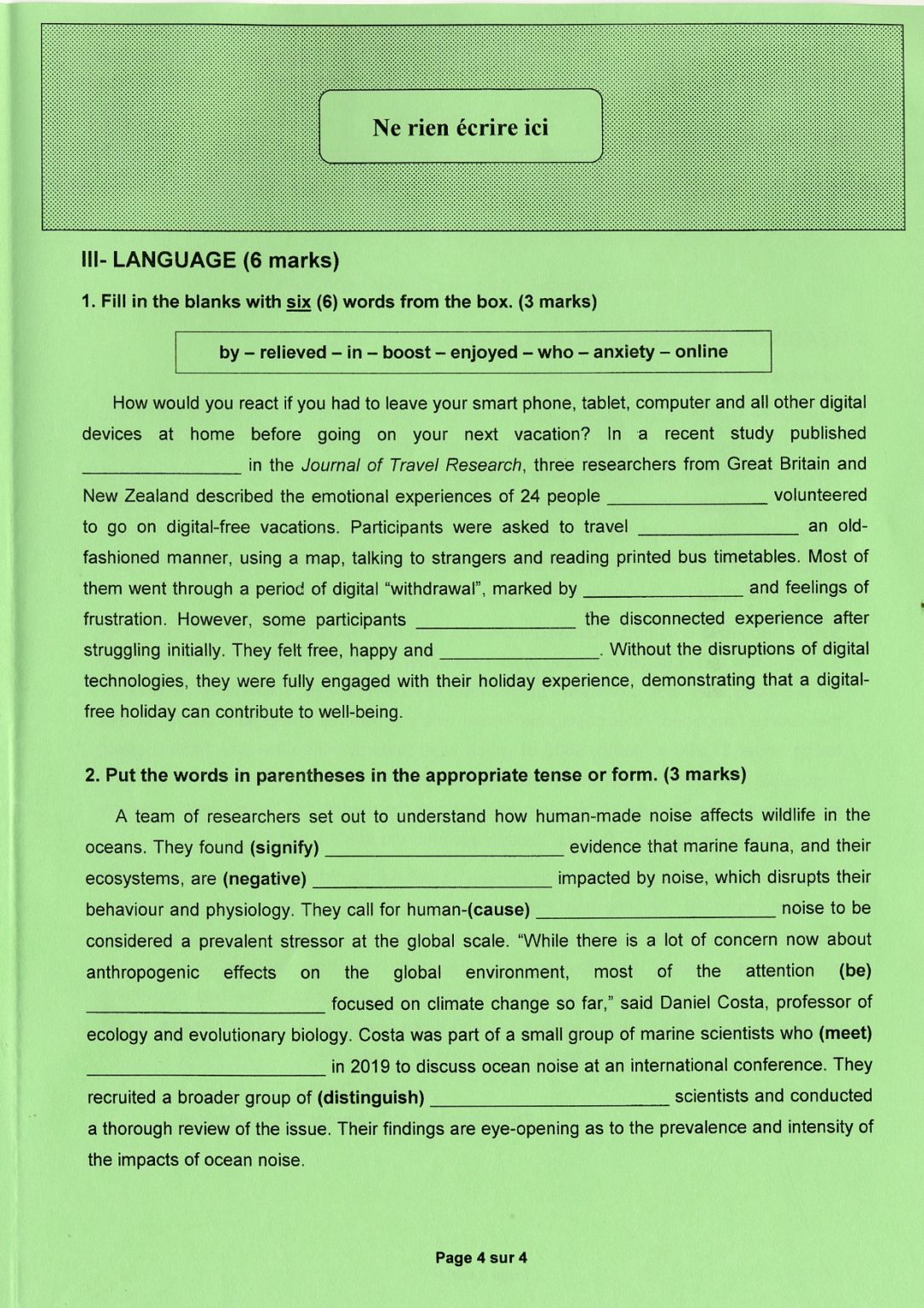 Bac sciences expérimentales 2022 : toutes les épreuves de la session de ...