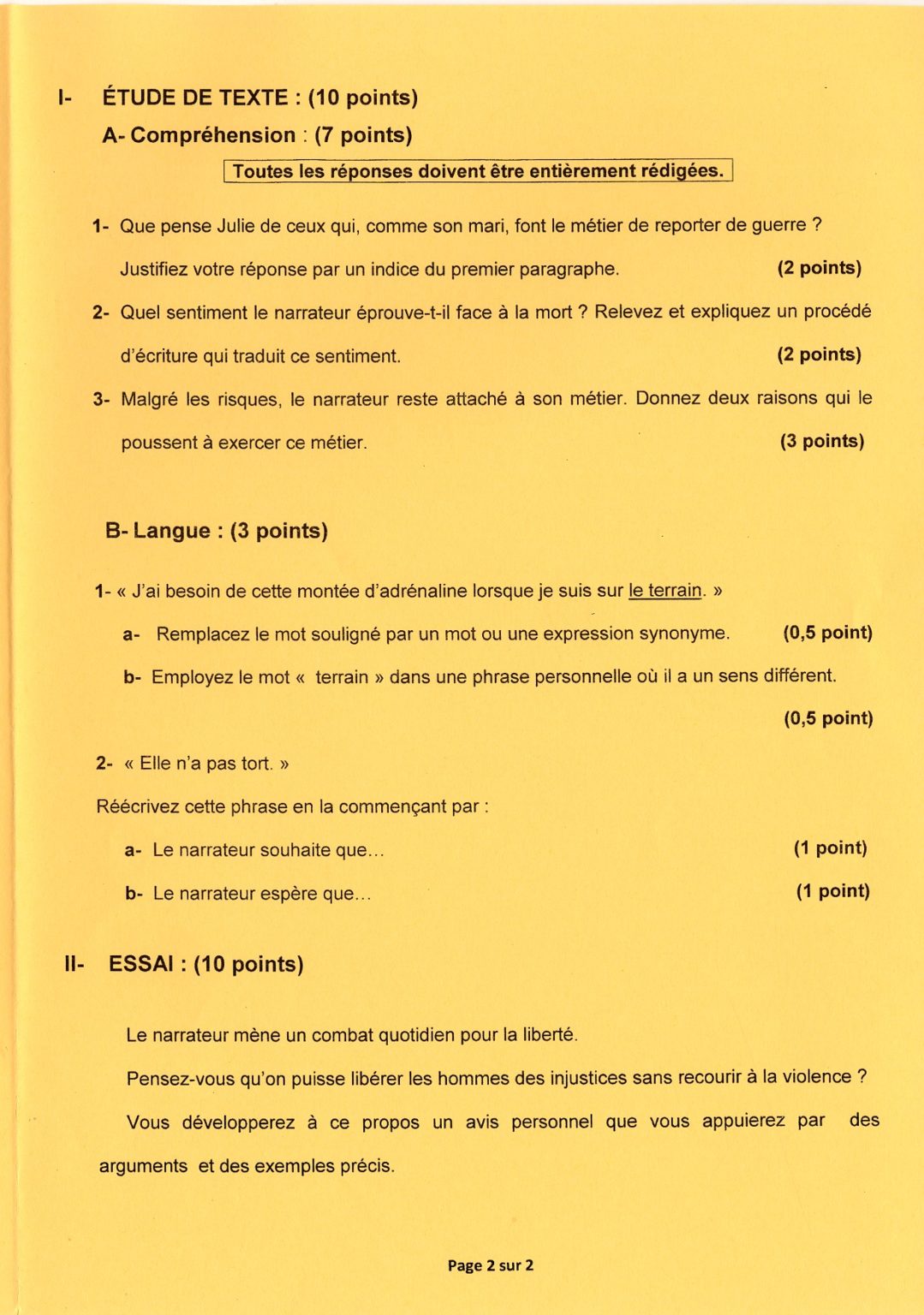 Bac sciences expérimentales 2022 : toutes les épreuves de la session de ...
