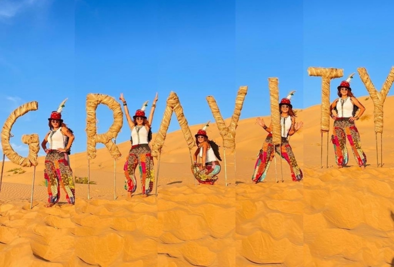 Gravity Community... Une version du burning man dans le désert tunisien - Polture