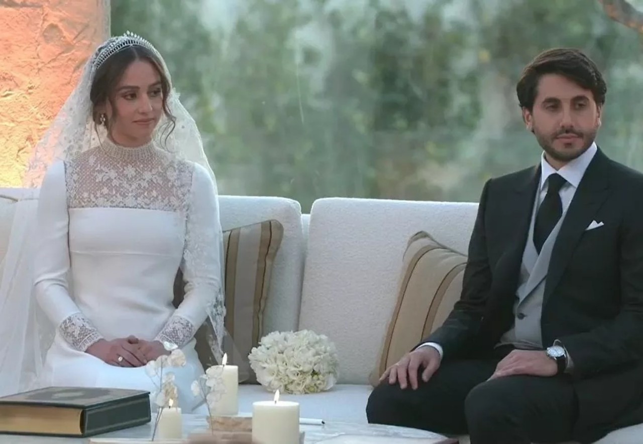 Mariage de la Princesse Iman avec Jameel Alexander Thermiotis - Polture