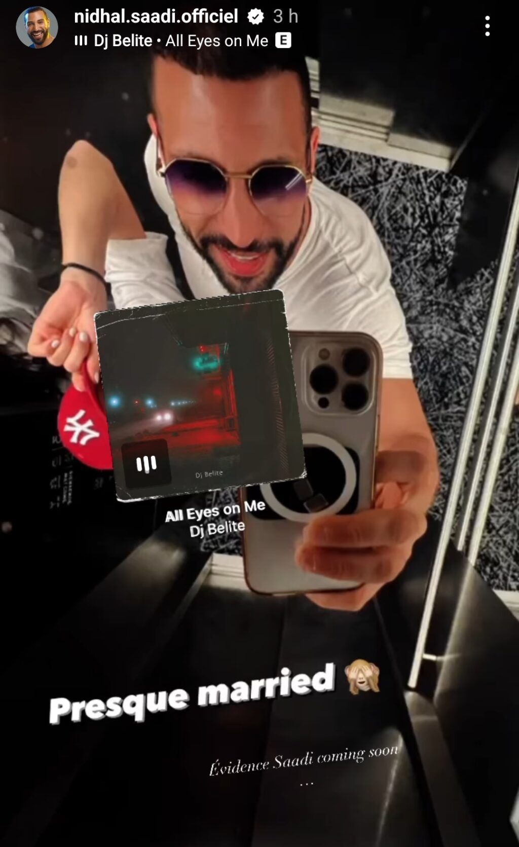 Nidhal Saadi presque marié - Polture