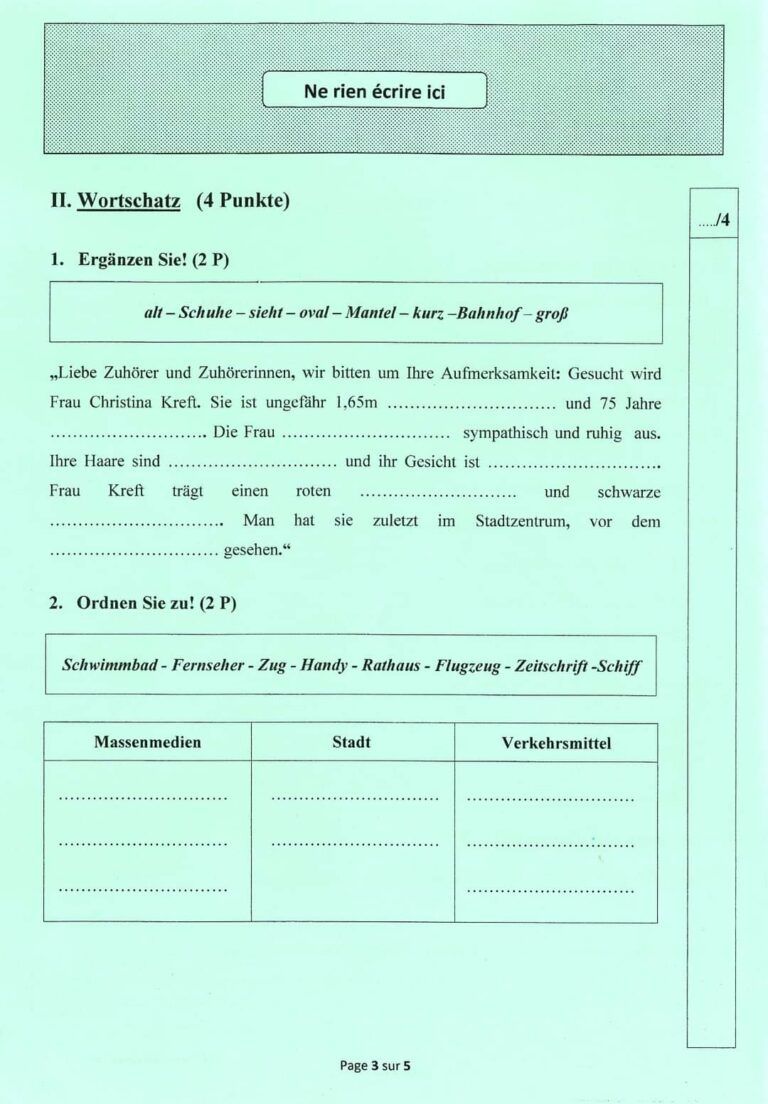Bac 2023 : Toutes les épreuves du Bac Sciences Expérimentales (session ...