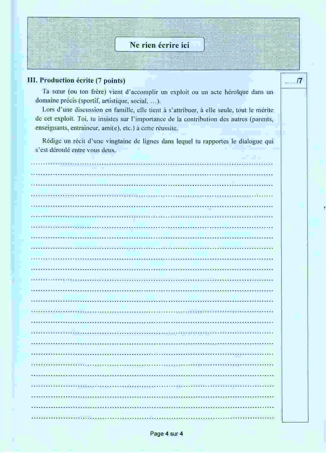 Brevet 2023 : Toutes les épreuves de la 9ème année (Général) - Polture