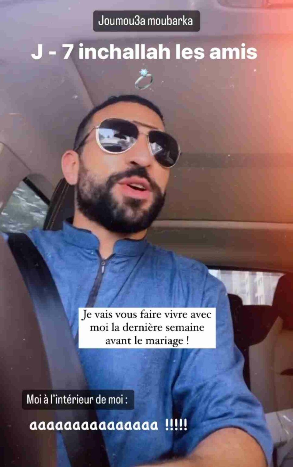 Une semaine avant le mariage de Nidhal Saadi - Polture