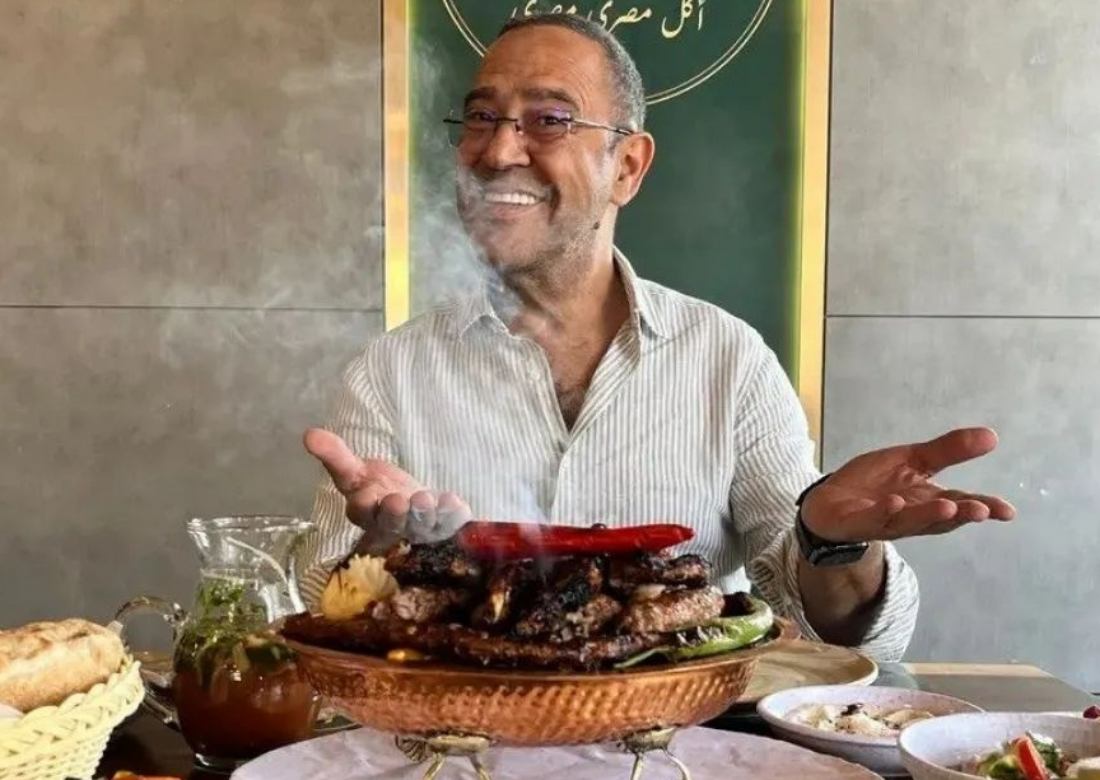 Ashraf Abdel Baky propriétaire du restaurant Tante - Polture