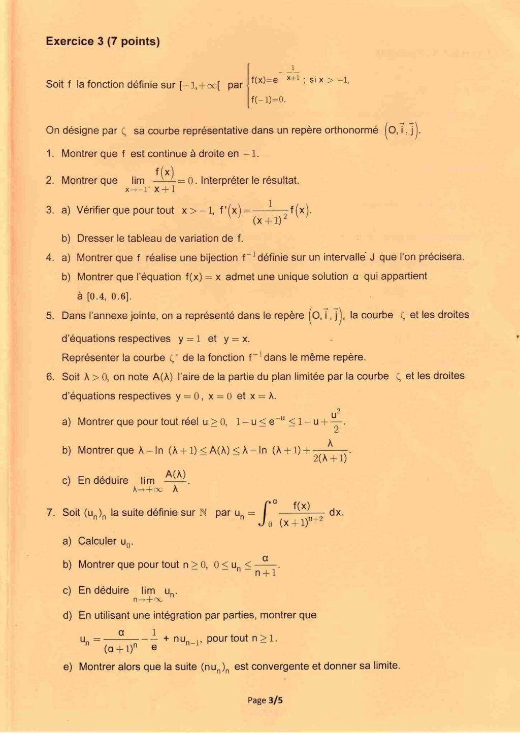 Session de contrôle 2023 : Toutes les épreuves du Bac Maths - Polture