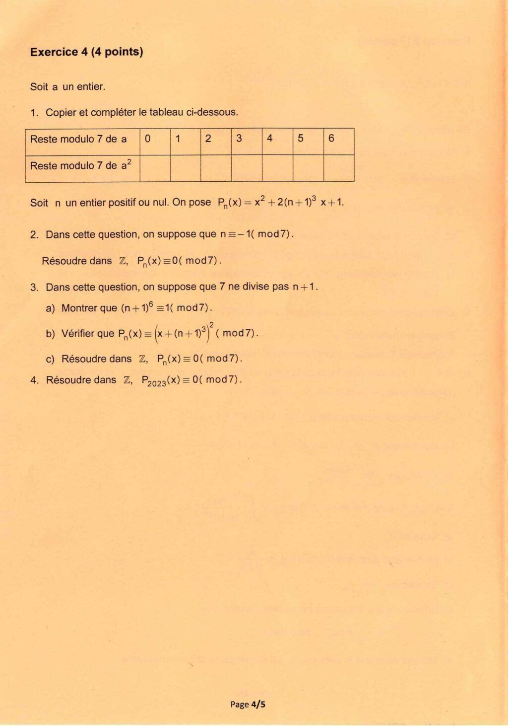 Session de contrôle 2023 : Toutes les épreuves du Bac Maths - Polture