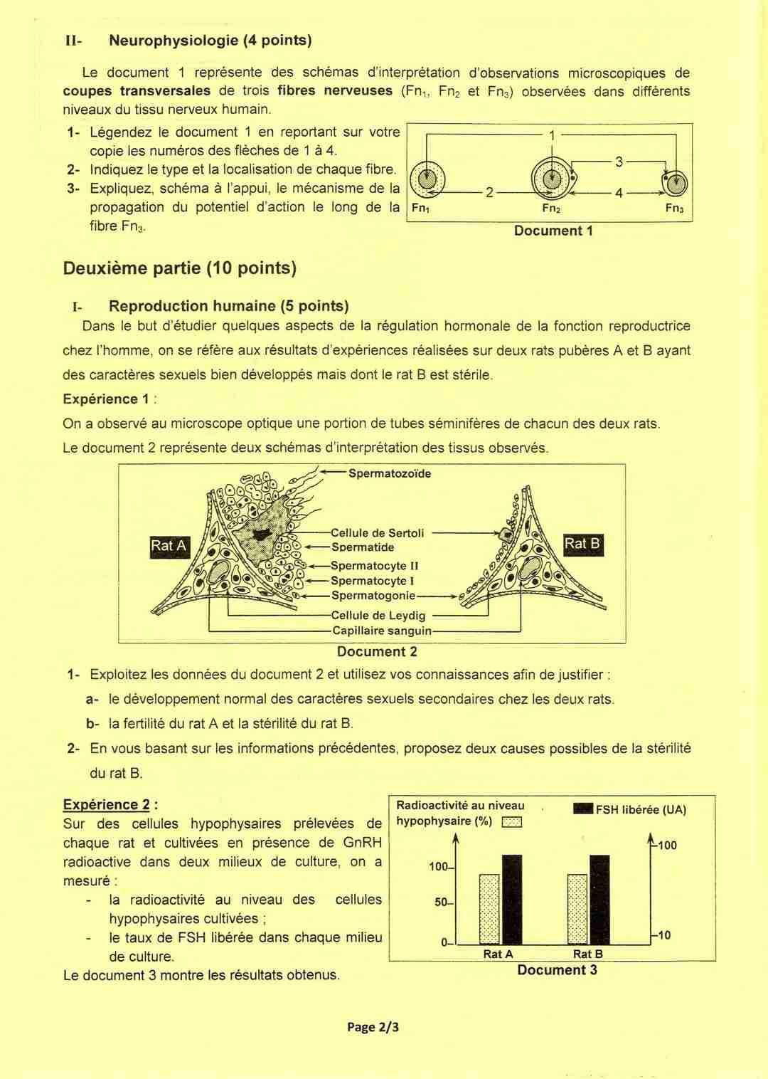 Correction Bac Svt 2024 | Maria Schneider