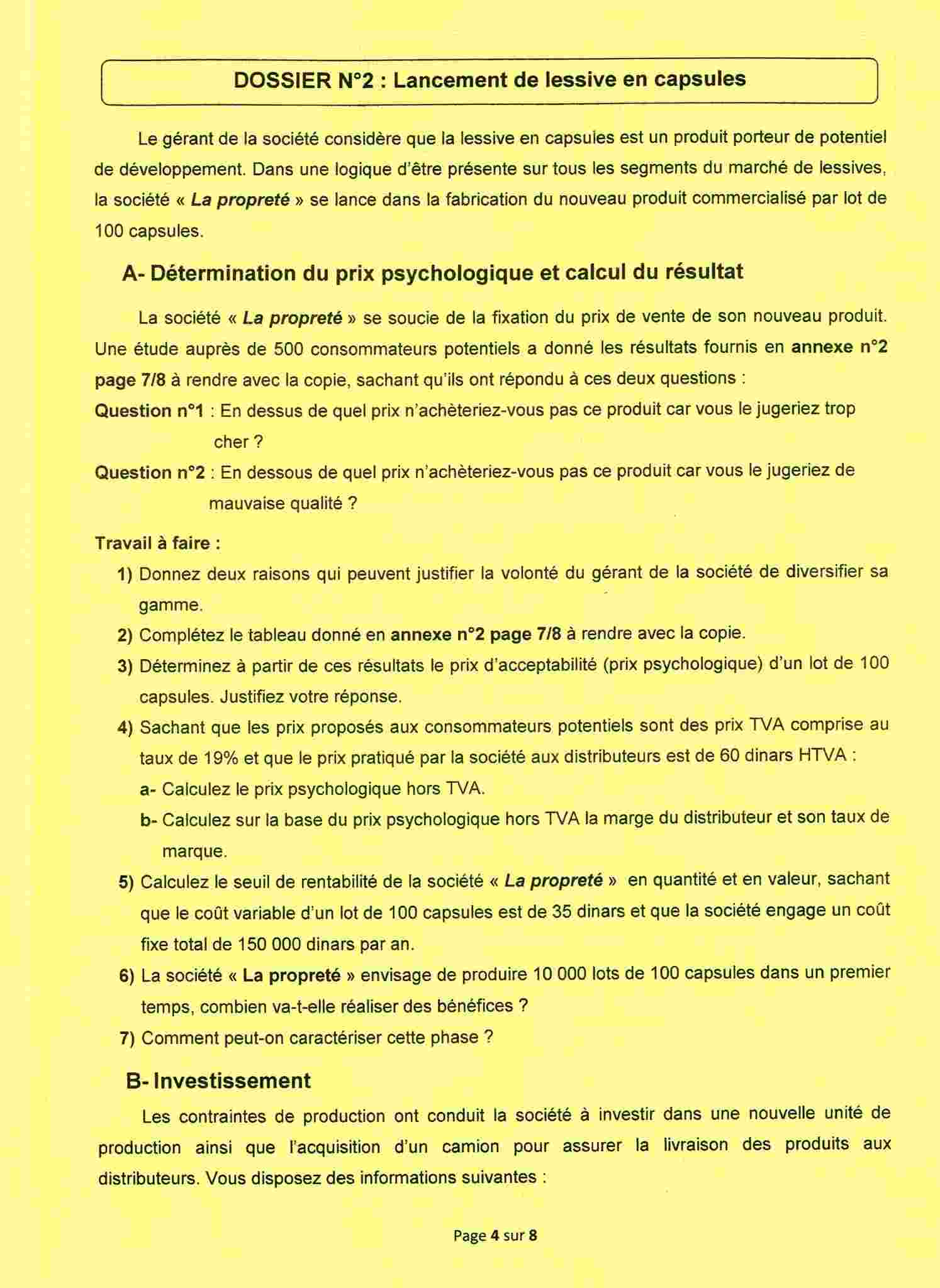 Session de contrôle 2023 : Toutes les épreuves du Bac Economie Gestion ...