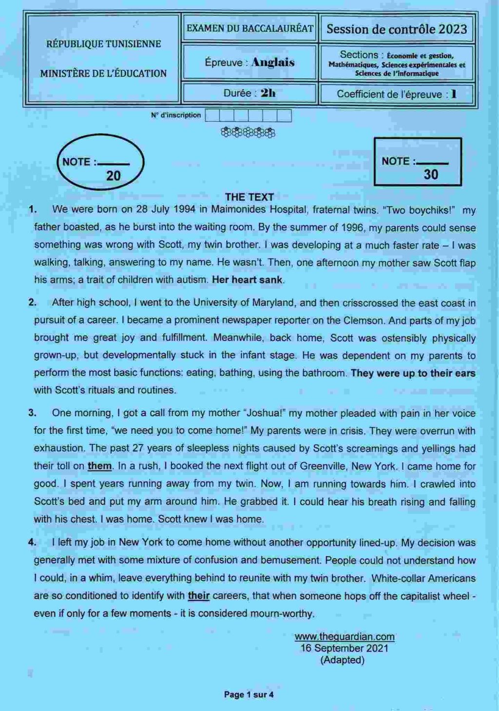 Session de contrôle 2023 : Toutes les épreuves du Bac Sciences ...