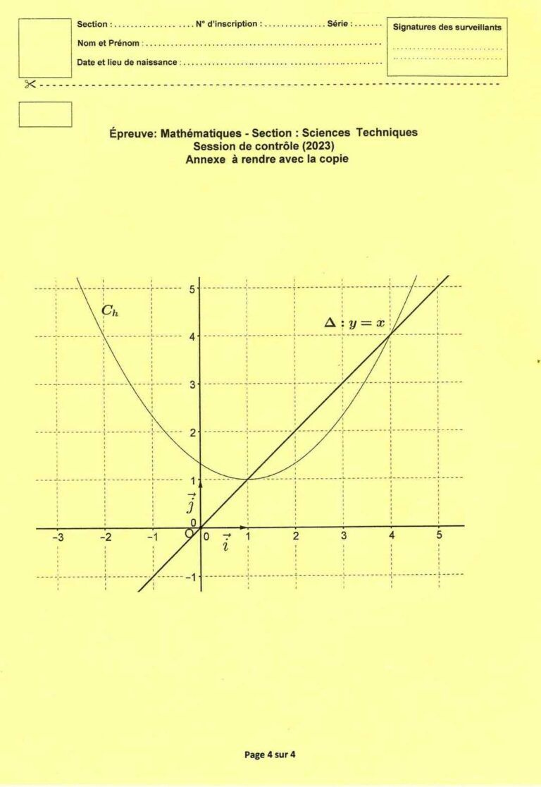 Session de contrôle 2023 : toutes les épreuves du Bac Sciences ...