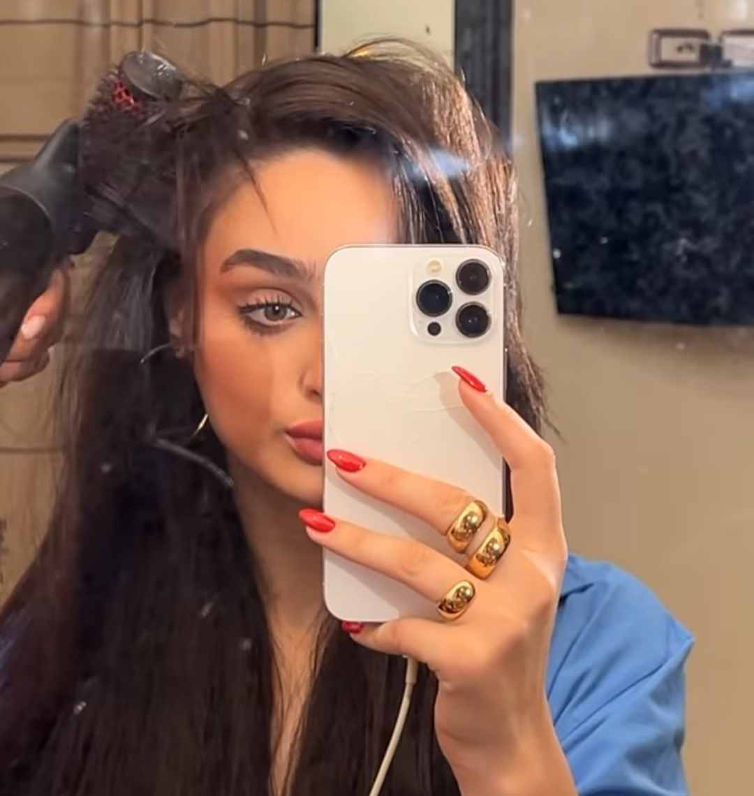 Ahlem Fekih en tournage - Polture